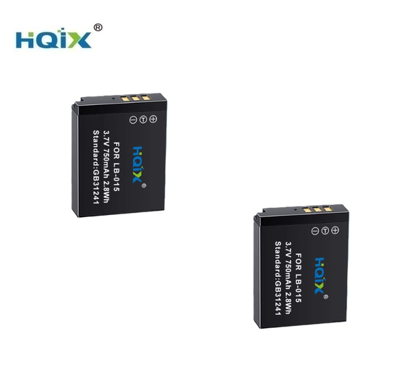 HQIX 2 PCS Kodak LB-015 Lithium-Ion Battery Pack 代用鋰電池 (3.7V, 750mAh ...