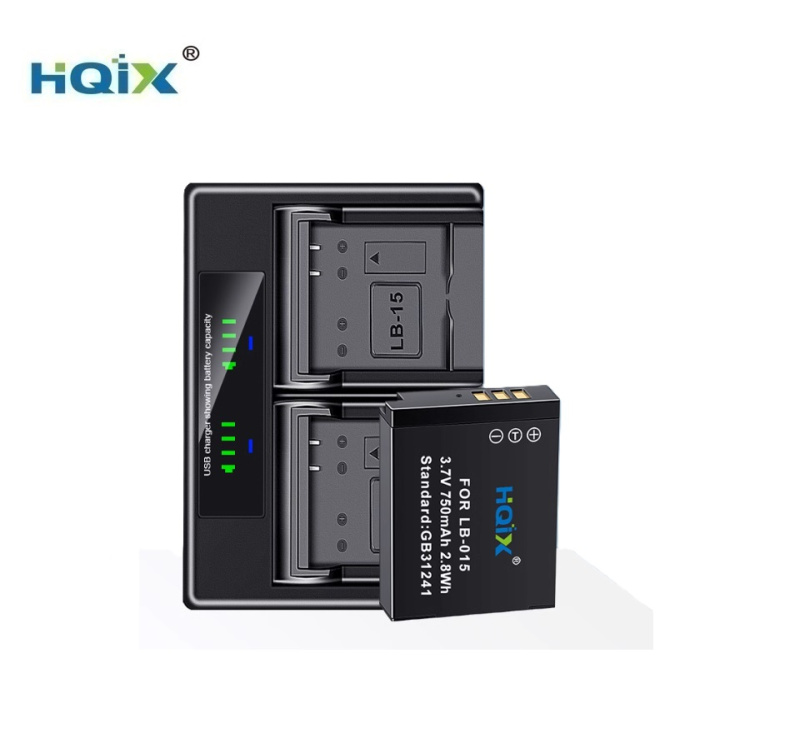 HQIX Kodak LB-015 Battery With LCD Display USB-C Dual Charger 電池連充電機 (3 ...