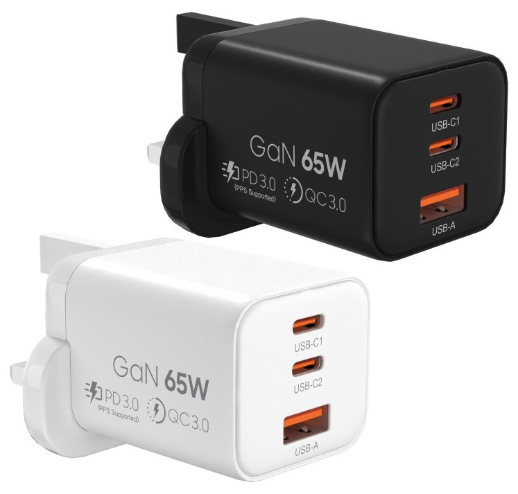 Elementz 65W 3 Port GaN Super Mini Charger 插牆式快速充電器 PD-A65 價錢、規格及用家意見 - 香港格價網 Price.com.hk