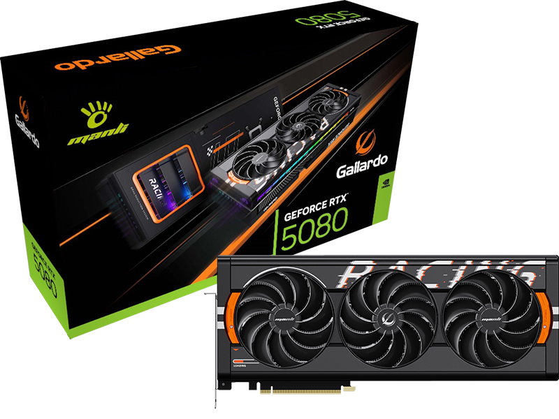 Manli Gallardo GeForce RTX5080 OC 16GB GDDR7 價錢、規格及用家意見 - 香港格價網 Price ...