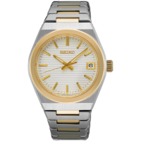 Seiko 精工 34mm 白色錶盤金銀雙色不鏽鋼女士石英手錶 SUR578P1 價錢、規格及用家意見 - 香港格價網 Price.com.hk