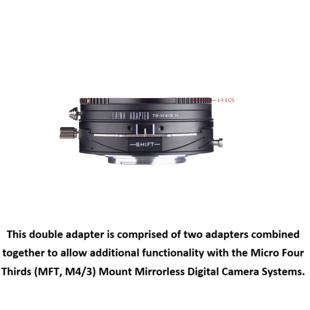 LAINA Lens Mount Double Adapter, Leica R SLR Lens And Canon EOS (EF ...