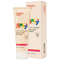 MamaWay CICA-VitaB5 Nappy Care Ointment 有機嬰兒B5修護屁屁霜 80ml 價錢、規格及用家意見 - 香港格價網 Price.com.hk