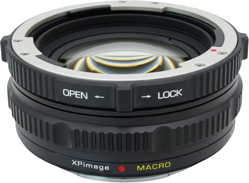 Xpimage Speedbooster 0.8x Optical Focal Reducer and Macro Adapter for Mamiya 645 Lens to ...