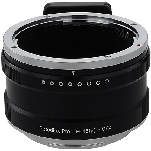 Fotodiox Pro Lens Mount Adapter, Pentax 645 (P645) Mount SLR Lens to Fujifilm G-Mount GFX ...