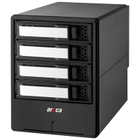 Areca 4 Bay RAID SAS /SATA 12G Thunderbolt 3 Tower Enclosure 外置硬碟盒 ARC ...