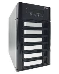 Areca 6 Bay RAID SAS /SATA 12G Thunderbolt 3 Tower Enclosure 外置硬碟盒 ARC ...