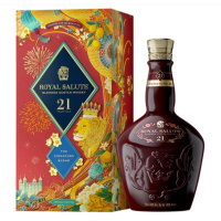 Royal Salute The Signature Blend 21 Years Old Blended Scotch Whisky 皇家禮炮 2022新年禮盒裝 700ml 價錢、規格及用 ...