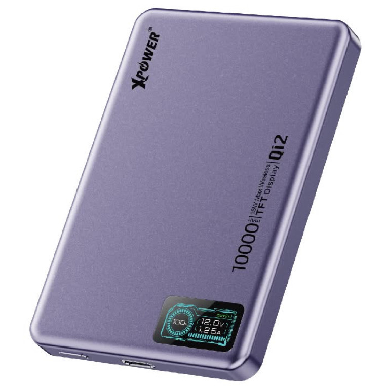 XPower MagDigita² 第2代彩屏顯示鋁合金外殼 PD3.0+QI2 磁吸移動電源 10000mAh 價錢、規格及用家意見 ...