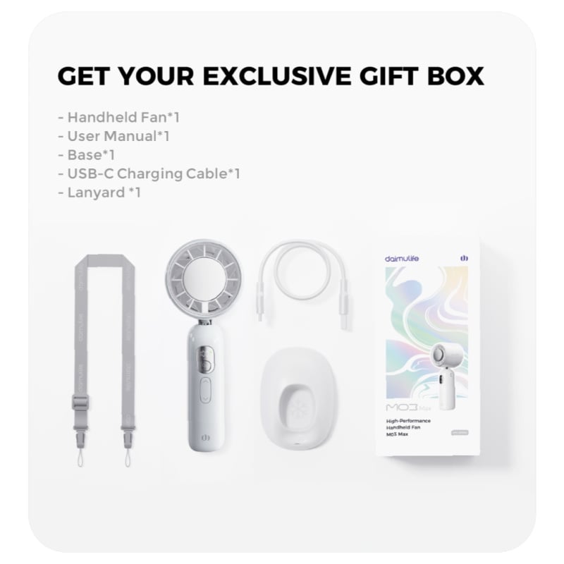 Daimulife 黛姆 Cold Compress Handheld Fan 手持冰敷製冷風扇 M03 Max 價錢、規格及用家意見 ...