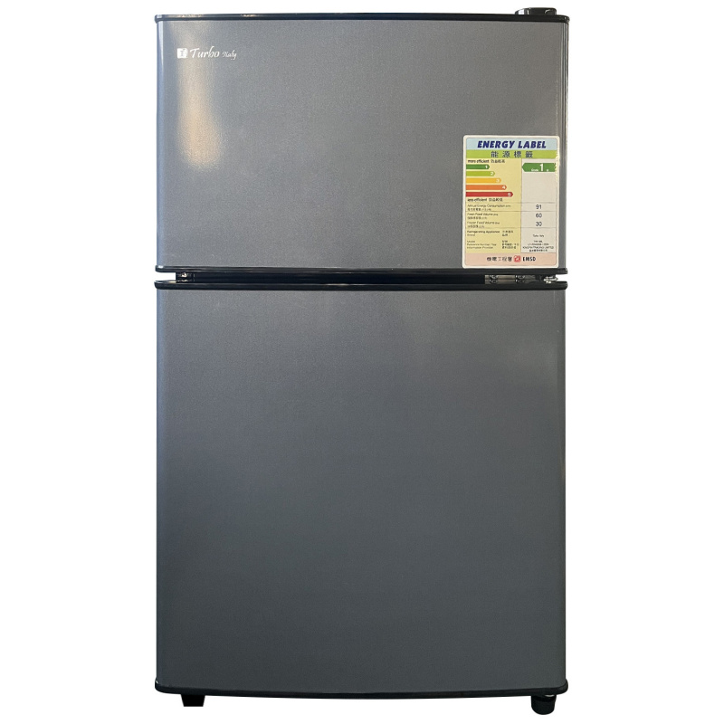 Turbo Italy 直立式雙門雪櫃 TRF-90L 價錢、規格及用家意見 - 香港格價網 Price.com.hk