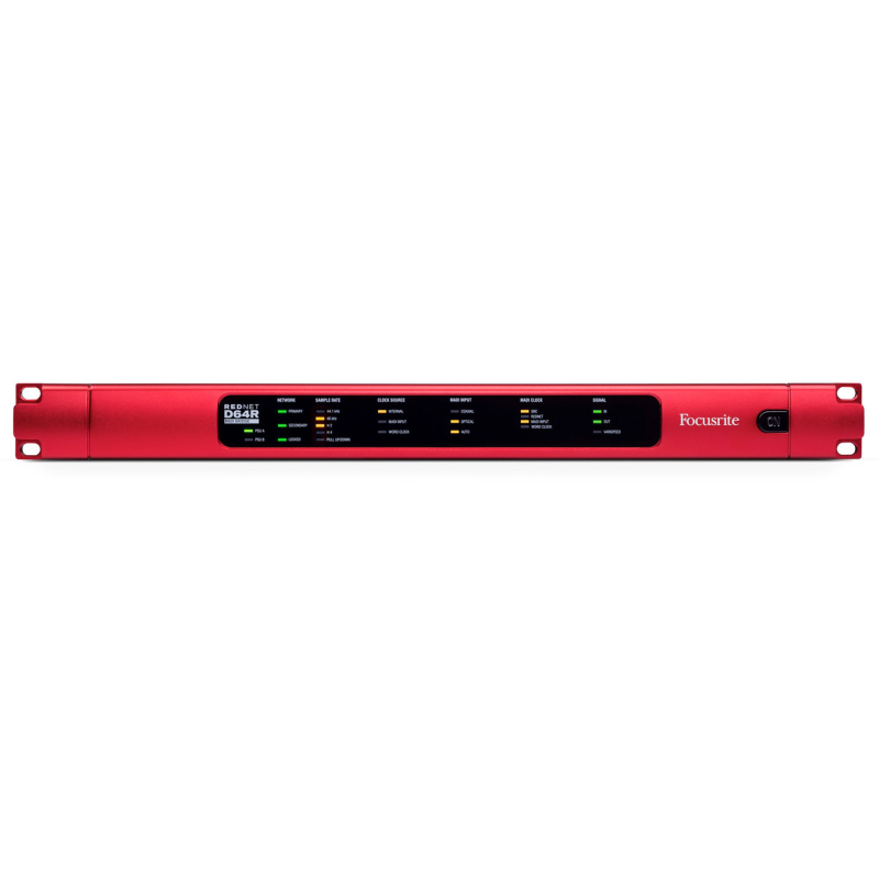 Focusrite RedNet D64R 64x64 MADI Optical/coax MADI I/O, Dual PSUs 錄音介面 ...