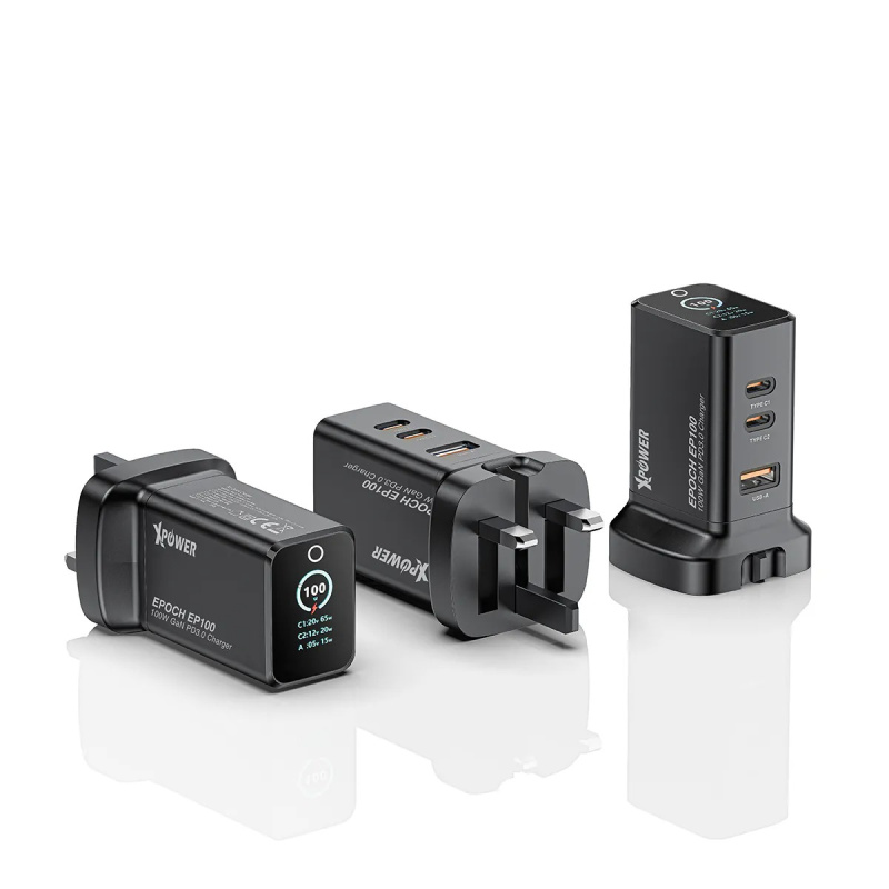 XPower EPOCH EP100 100W PD3.0/PPS/QC 數顯摺腳快充GaN充電器 價錢、規格及用家意見 - 香港格價網 ...