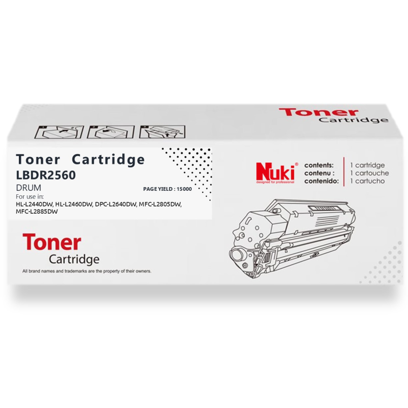 Nuki Brother DR2560 代用黑色打印鼓 價錢、規格及用家意見 - 香港格價網 Price.com.hk