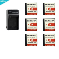 Nijia 6 Pcs NP-FE1 Batteries With Travel AC Charger 六電池連充電機 (3.7V ...