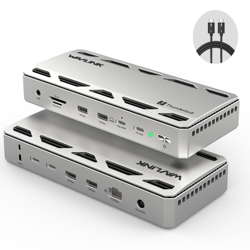 Wavlink Thunderbolt 5 Multi-Port High-Performance Docking Station 擴展器 ...
