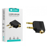 Coteci 3.5mm 2in1 Airline Audio Plug 航空音訊插頭 76001 價錢、規格及用家意見 - 香港格價網 ...