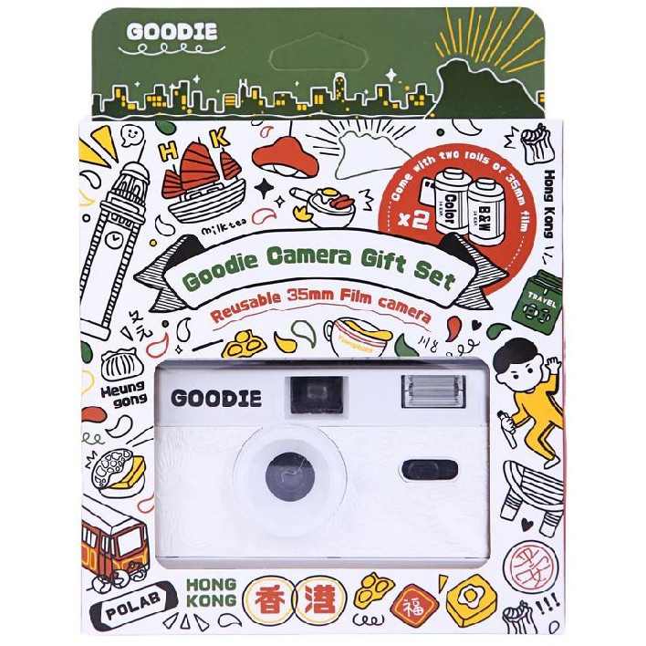 Goodie Reusable 35mm Camera Gift Set (Hong Kong) 可重用菲林相機 (香港限定) G35 價錢 ...