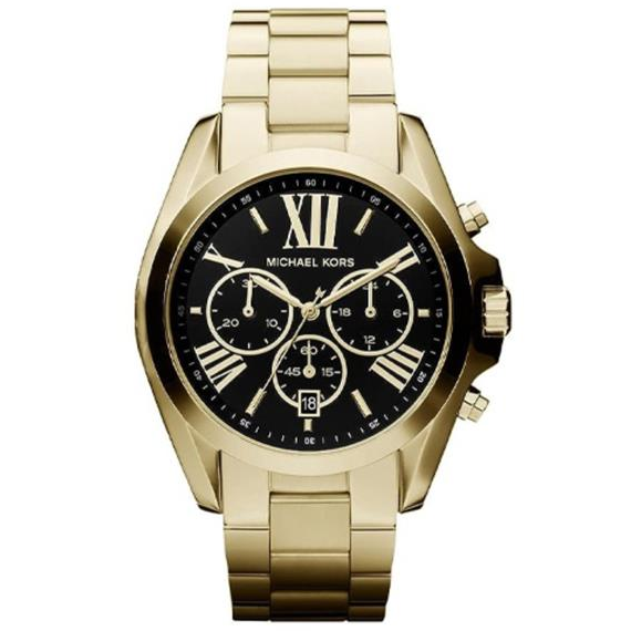 Michael Kors 43mm Bradshaw 黑色錶盤不銹鋼石英手錶 MK5739 價錢、規格及用家意見 - 香港格價網 Price ...