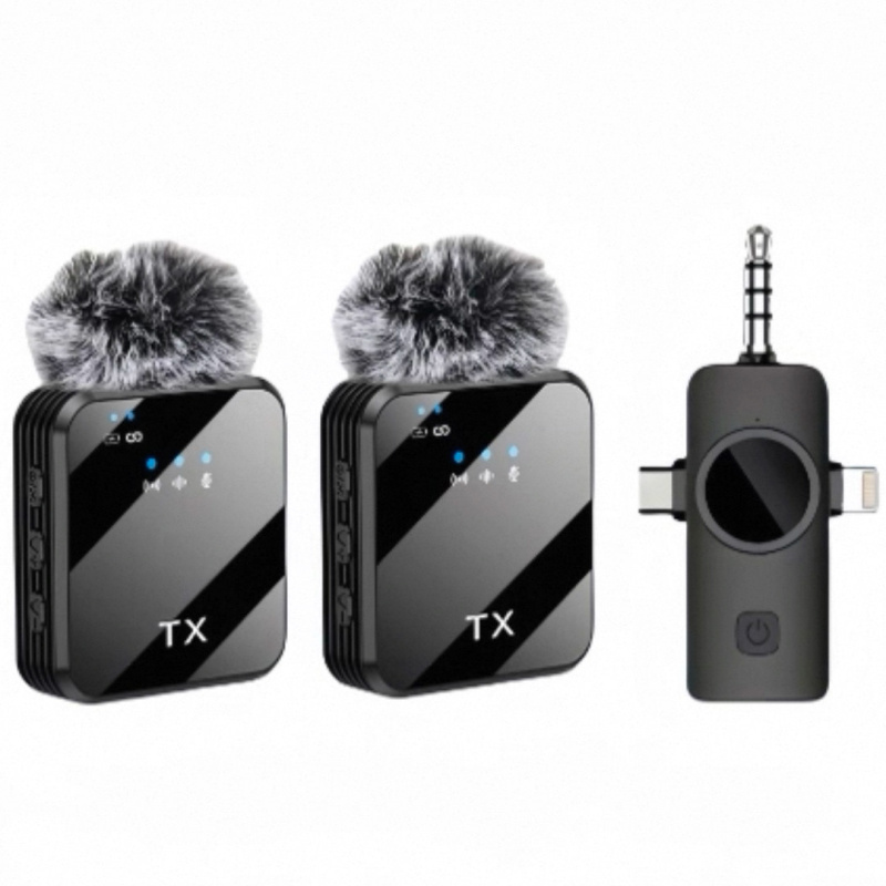 SmarterWare 3 in 1 Wireless Microphone 多平台無線麥克風系統 (一拖二) S31 PRO 價錢、規格及用 ...