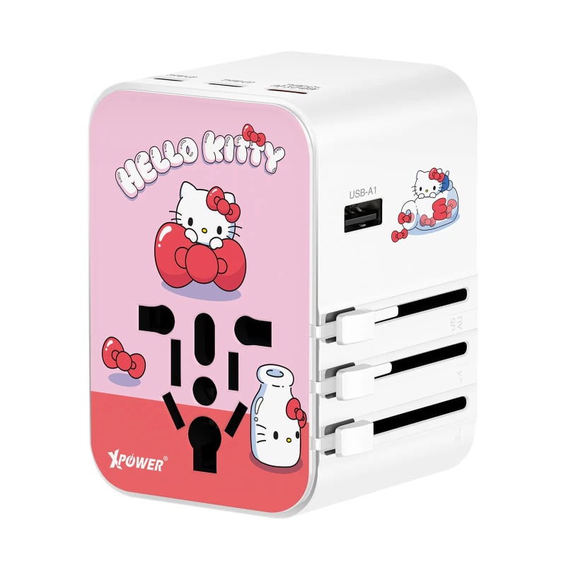 XPower x Sanrio Hello Kitty 45W 6輸出 PD3.0/PPS快充旅行充電器 TA45B 價錢、規格及用家意見 ...