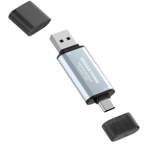 Gigastone Duo Go USB-A+C 雙介面外接式固態硬碟 1TB 價錢、規格及用家意見 - 香港格價網 Price.com.hk